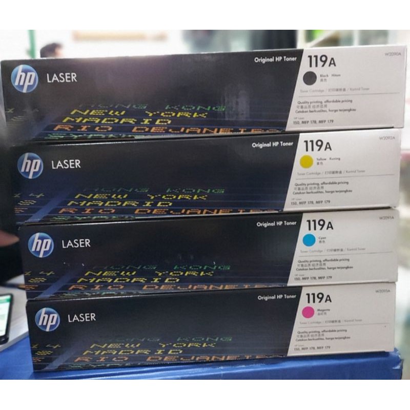 Jual TONER HP LASERJET 119A ORIGINAL HP Color Laser Jet 150a, 150nw ...