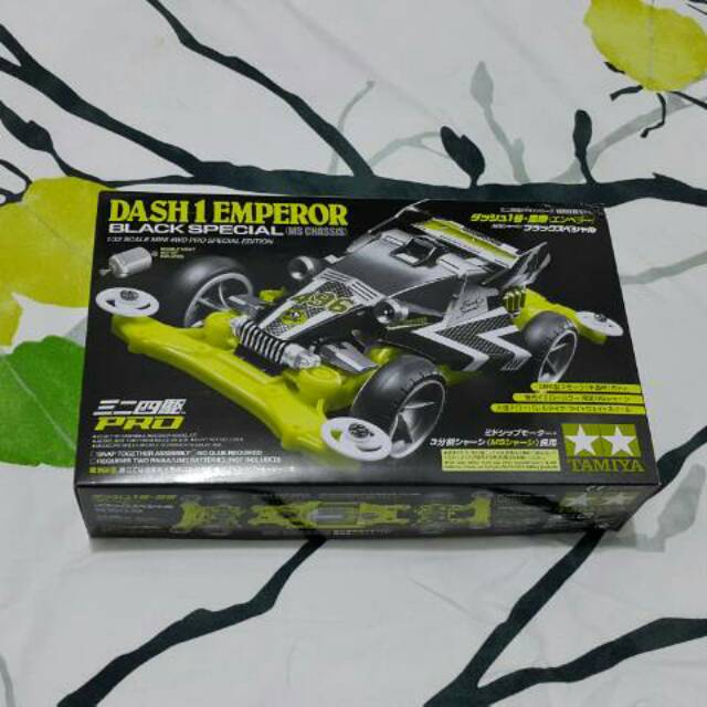 Jual Tamiya mini 4WD Dash 1 Emperor Black Special # 95296 | Shopee ...
