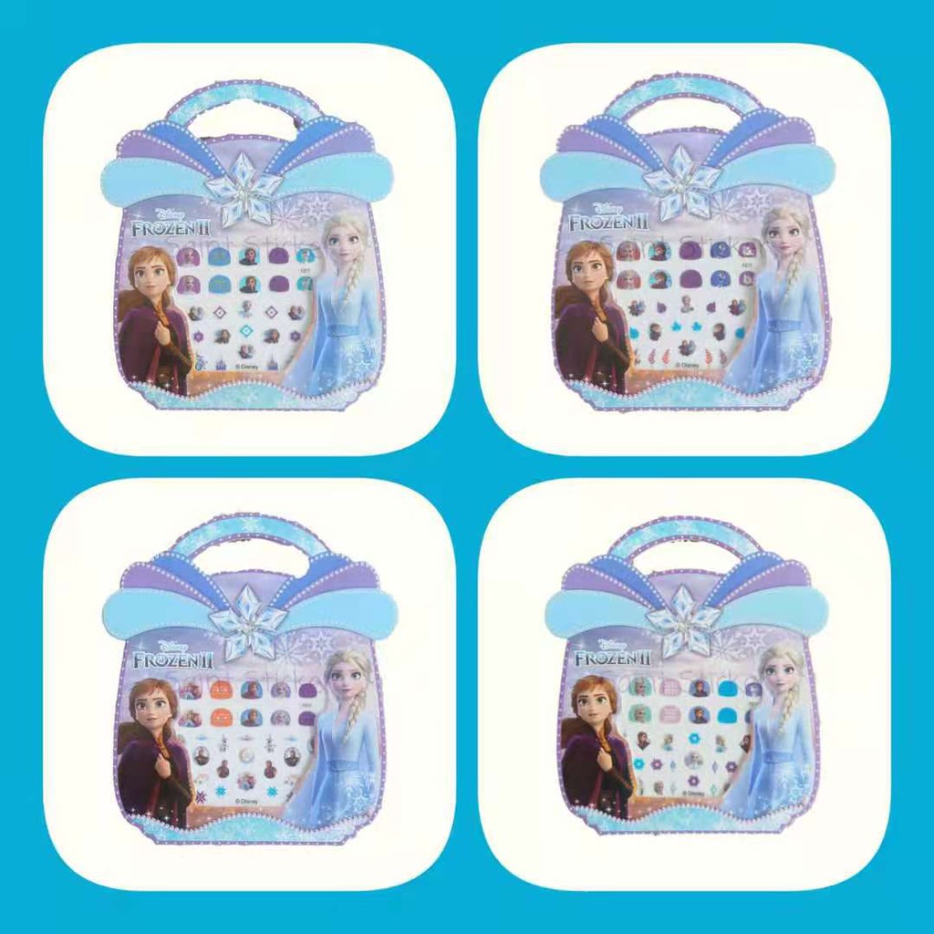 Jual Stiker Kuku Tas Sticker Nail Art Karakter Disney Princess Anna ...