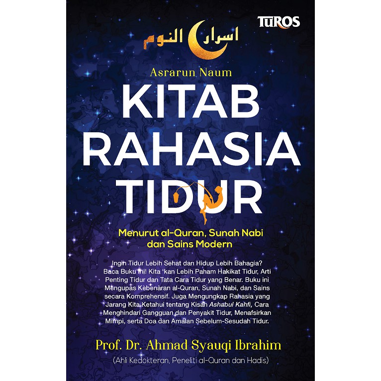 Jual Turos Pustaka - Kitab Islam Kitab Rahasia Tidur - Prof. Dr. Ahmad ...