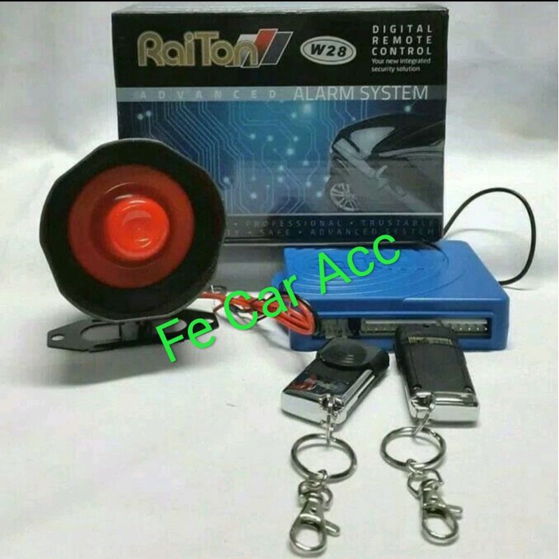 Jual ALARM RAITON SEMUA JENIS MOBIL UNIVERSAL MODEL SLIDING | Shopee ...