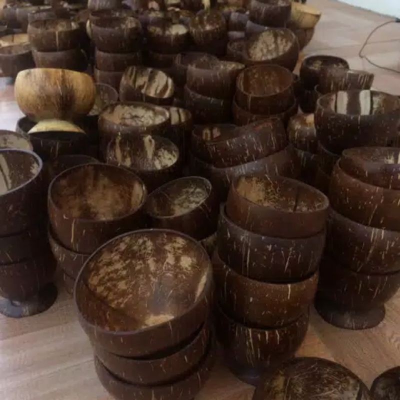 Jual Gelas Batok Kelapa Tempurung Kelapa Cangkir Batok Tempo Dulu Shopee Indonesia
