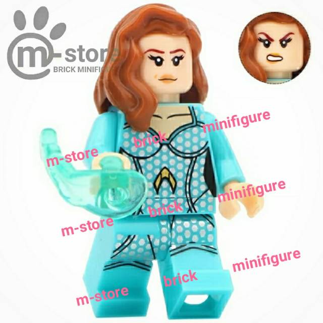 Jual brick aquaman mera mini toy figure | Shopee Indonesia