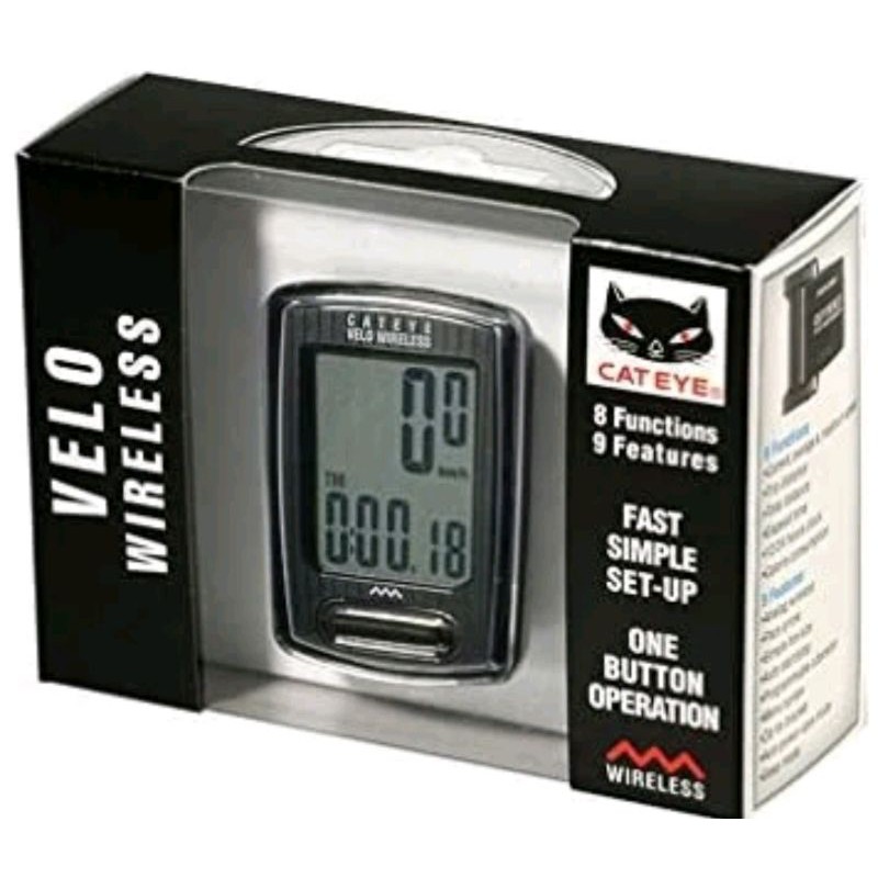 Jual Speedometer sepeda cat eye CC- VT230W velo wireless. speedo ...