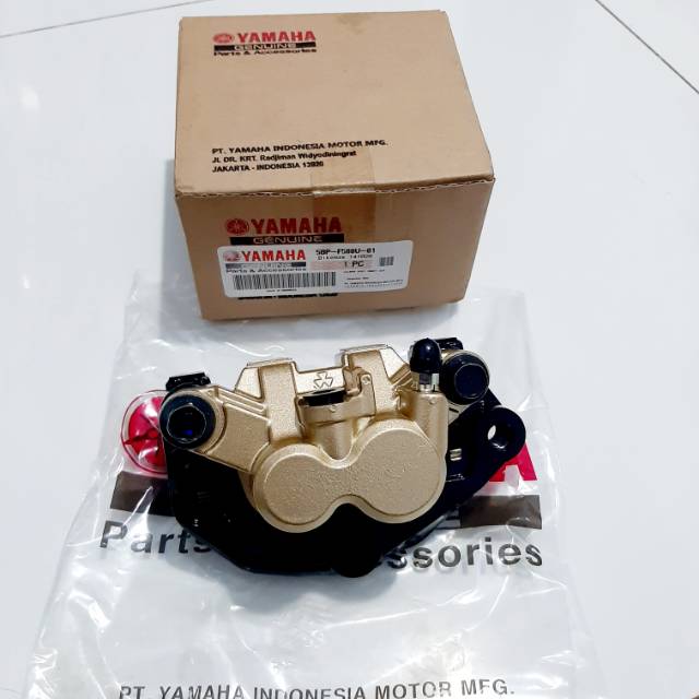 Jual Piston kaliper caliper pala babi piston 2 rem cakram depan gold rxking rx king new se gold ...