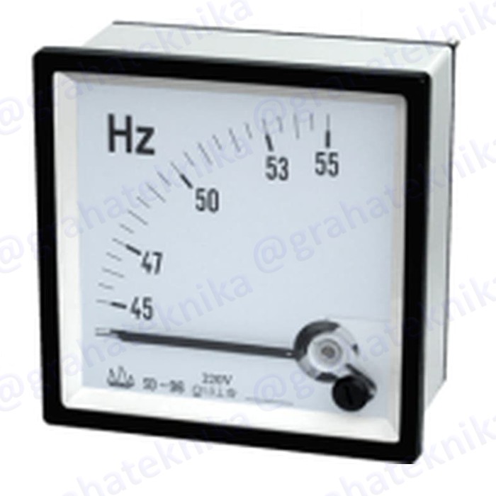 Jual ANALOG FREQUENCY METER: 45 - 55 Hz (POINTER Type) | Shopee Indonesia