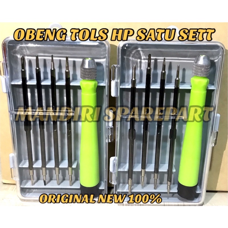 Jual OBENG REPARASI SATU SET 4 SET OBENG HP ANDROID DAN IPHON NEW 100% ...