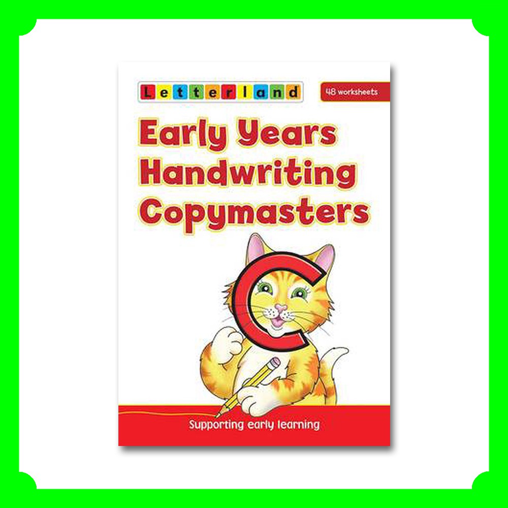 Jual Letterland : Early Years Handwriting Copymasters | Shopee Indonesia