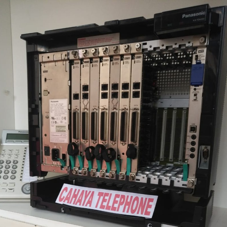 Jual Pabx Panasonic KX TDA200 Second 24 line ,16 Digital & 64 Analog | Shopee Indonesia