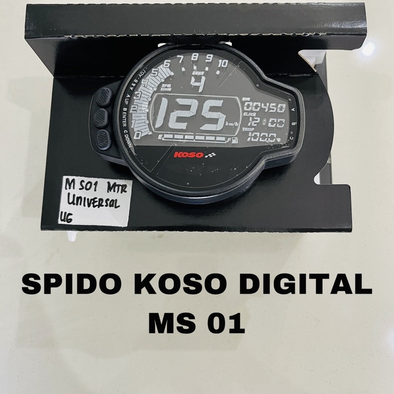 Jual SPEEDOMETER SPEDO KOSO ORIGINAL MS01 SPIDO MS 01 | Shopee Indonesia