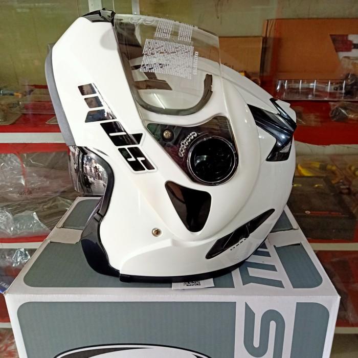 Jual Helm Fullface Mds Modular Pro Rider Solid | Shopee Indonesia
