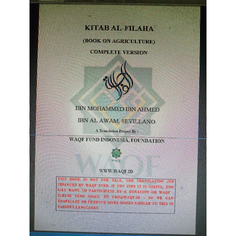 Jual Kitab Al-Filaha | Shopee Indonesia