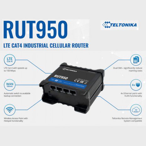 Jual Teltonika RUT950 LTE Router | Shopee Indonesia
