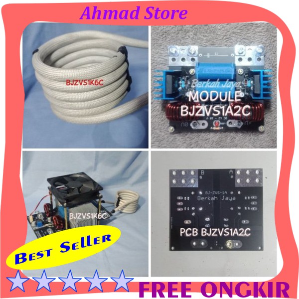 Jual ZVS Modul Heater Board Induction Induksi Pemanas 120W 400W 1000W 1800W 2000W 2500W 3000W ...