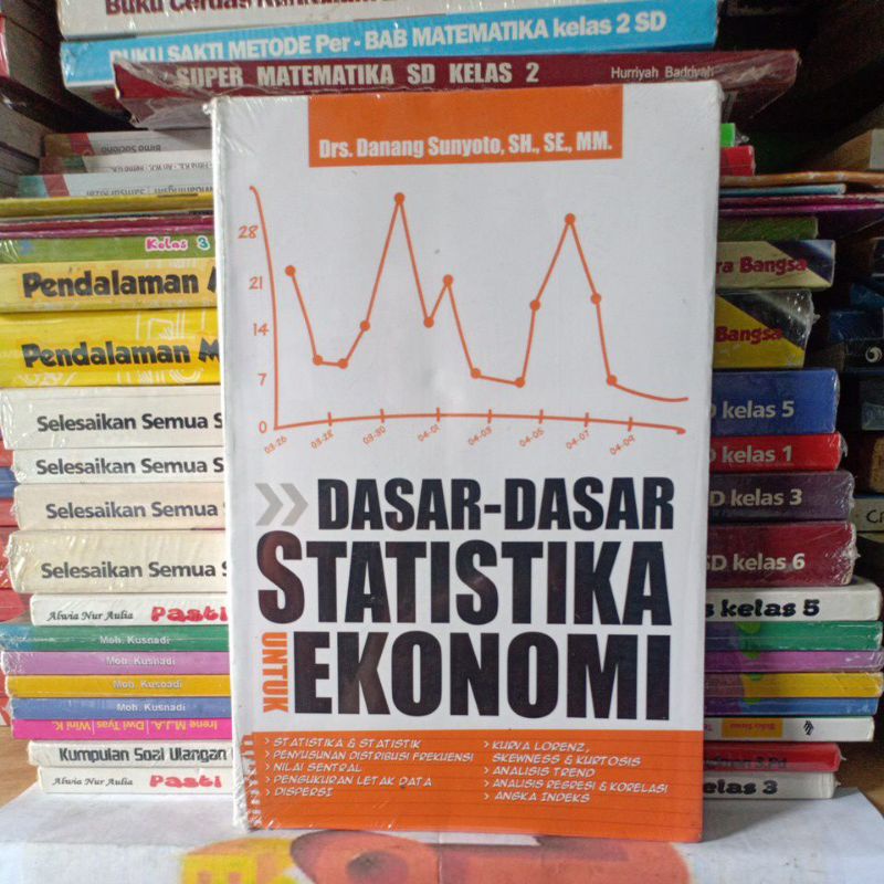 Jual BUKU DASAR-DASAR STATISTIKA UNTUK EKONOMI | Shopee Indonesia
