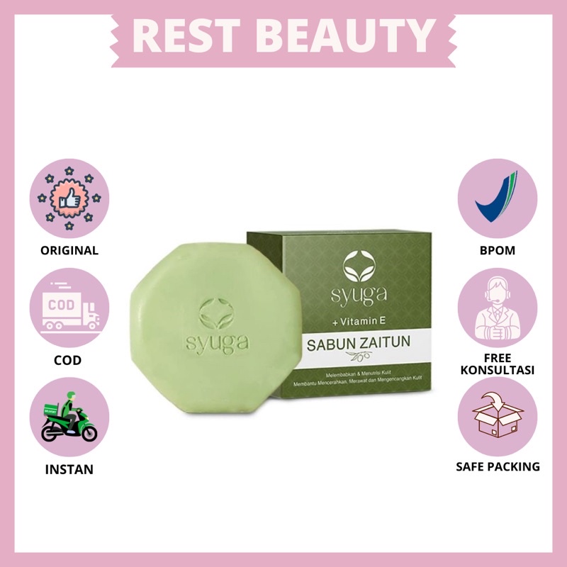 Jual SYUGA - Syuga Sabun Zaitun 100gr | Shopee Indonesia