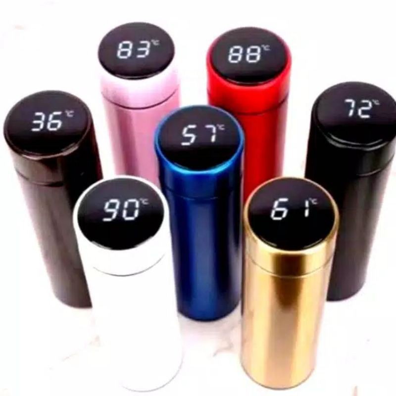 Jual {ORBT) TUMBLER LED PANAS/DINGIN TERMOS SUHU 500ML | Shopee Indonesia