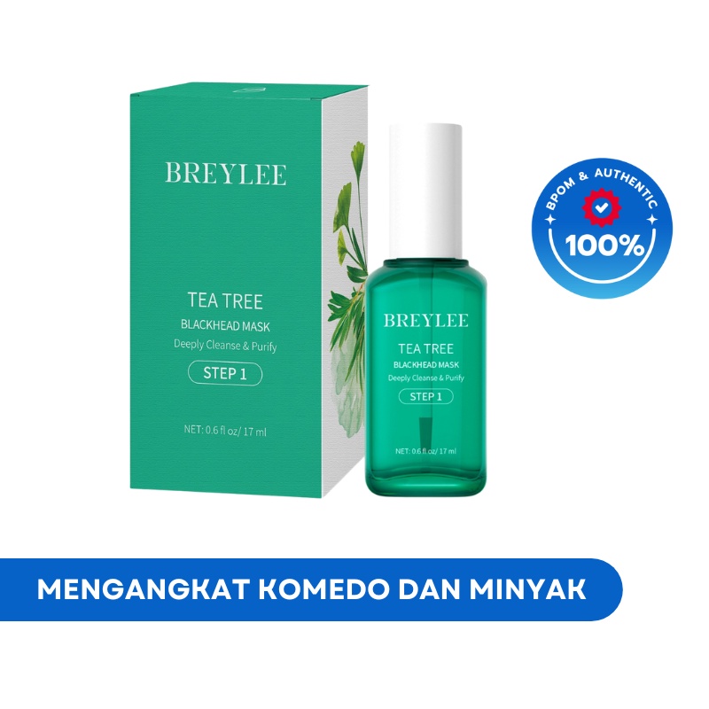 Jual BREYLEE Step 1 Blackhead Remover Mask - Pembersih Komedo 17ml ...