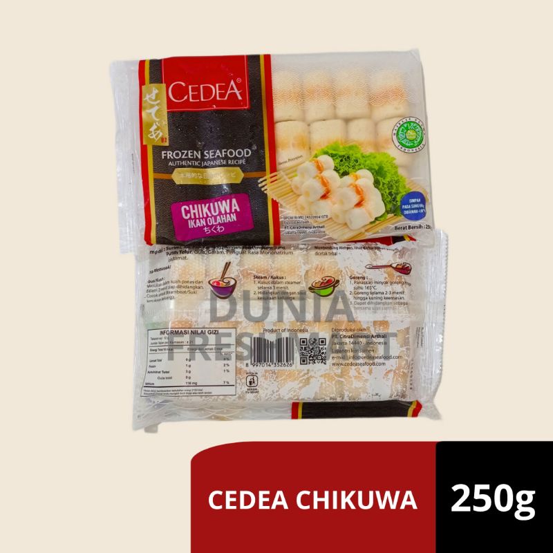 Jual CEDEA CHIKUWA 250GR CIKUWA CIKWA BAKSO IKAN OLAHAN | Shopee Indonesia
