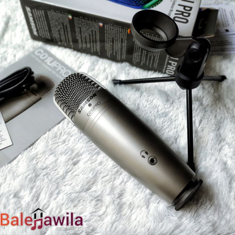 Jual Mic Condensor microphone SAMSON C01 UPRO C01U PRO C01 U PRO USB ...