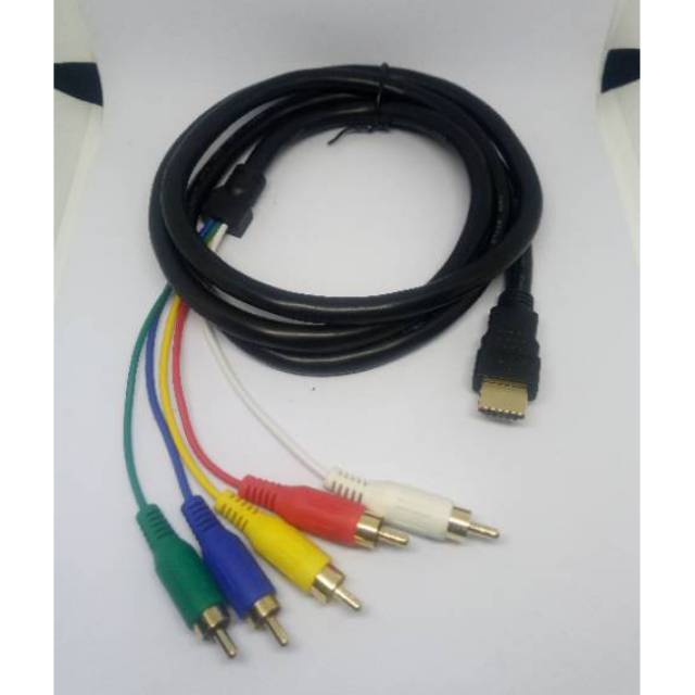Jual Kabel Splitter HDMI to 5 RCA AV Converter | Shopee Indonesia