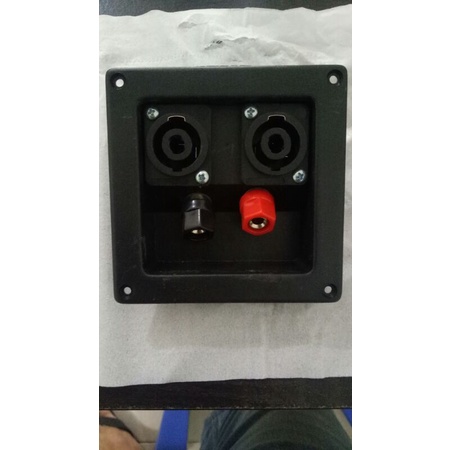 Jual Terminal speaker box kotak segi 2pin speakon spikon spicorn ...