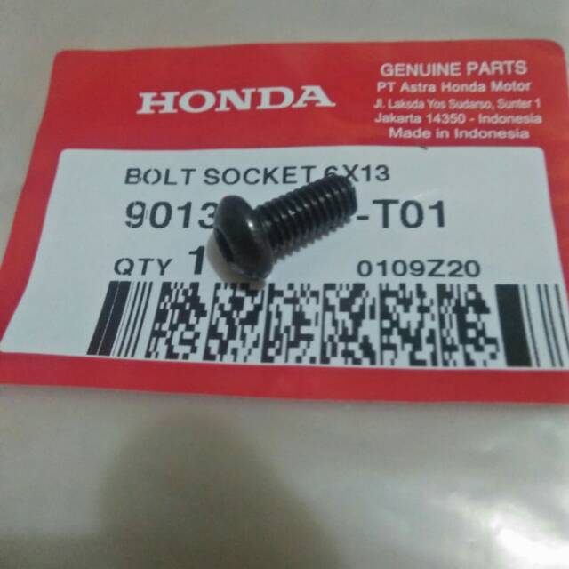 Jual baut spion kecil baut L spion bolt socket 6x13 all new cbr 150r ...