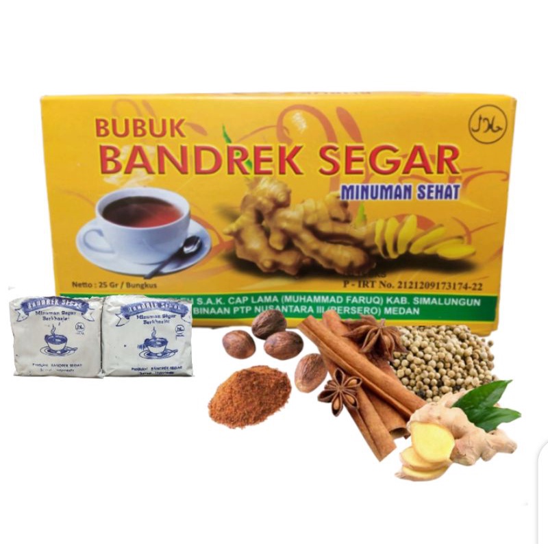 Jual Bandrek Segar Bubuk Minuman Sehat - @15 bungkus/box | Shopee Indonesia