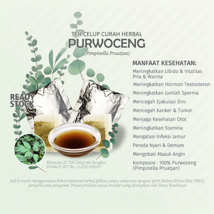 Jual Teh Celup Herbal Purwoceng Suripandak Abang Gabangan Depok ...