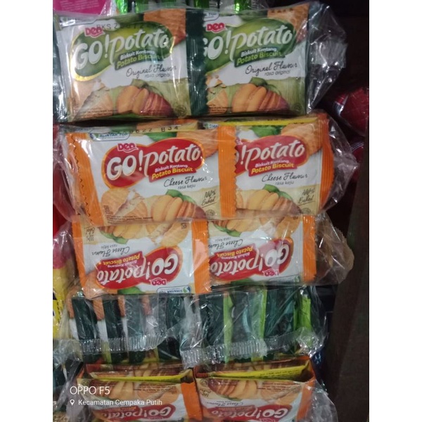 Jual Go Potato Renteng isi 20 Sachet | Shopee Indonesia