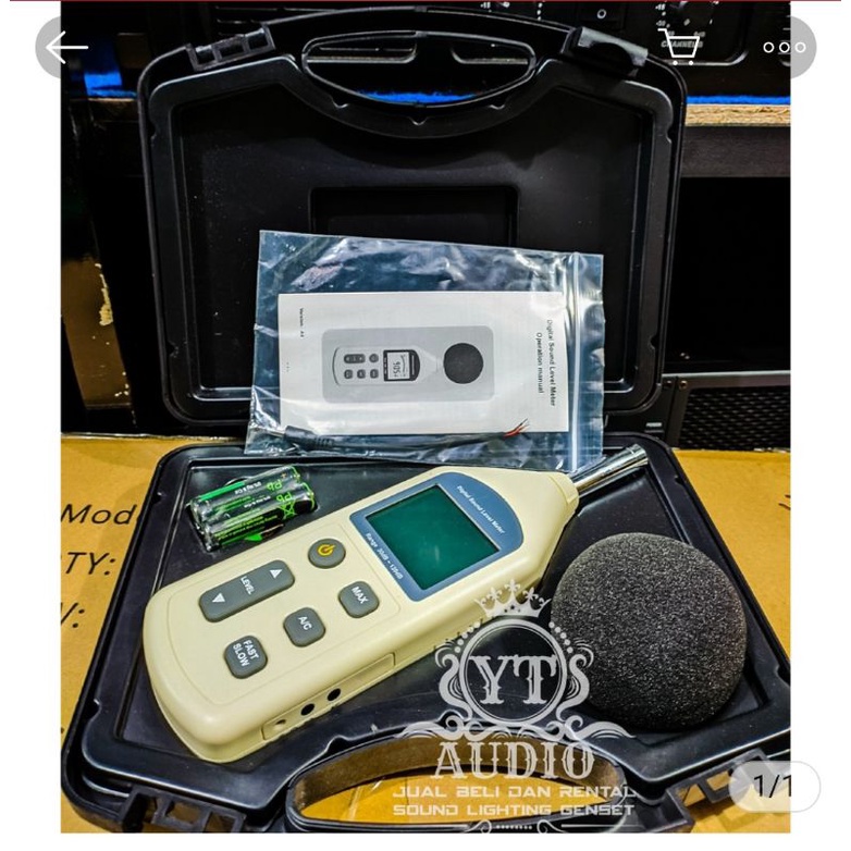 Jual ALAT UKUR SPL DIGITAL SPL METER VXT | Shopee Indonesia