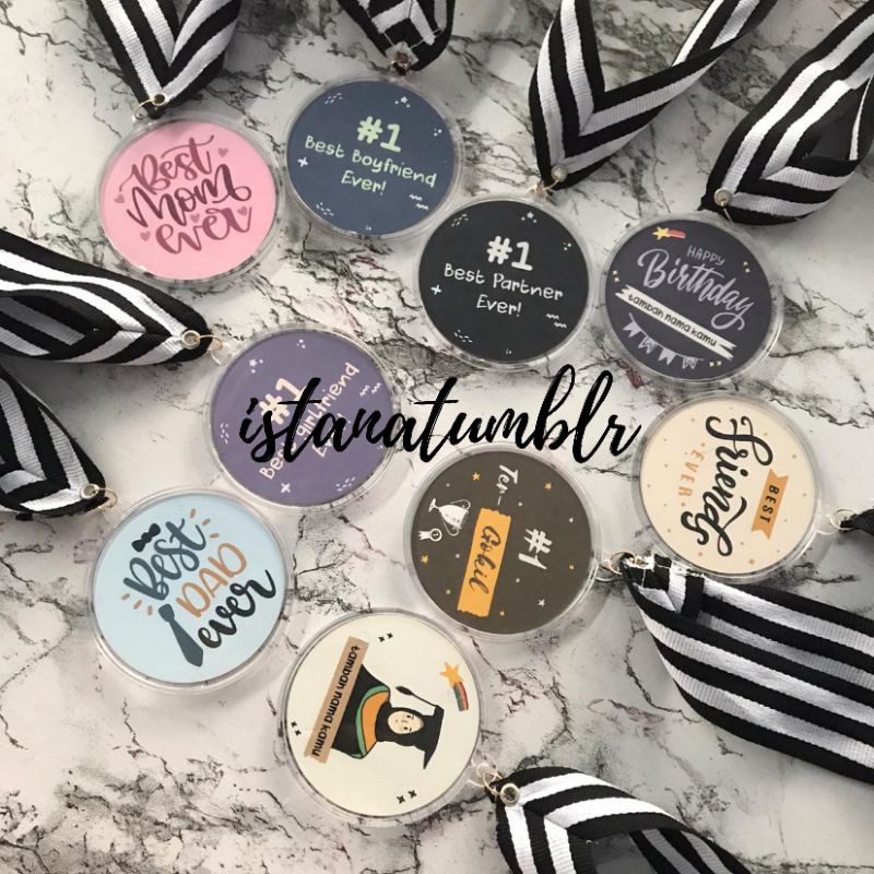 Jual Medali custom / Medali Murah / Piagam Custom / Medali Wisuda ...