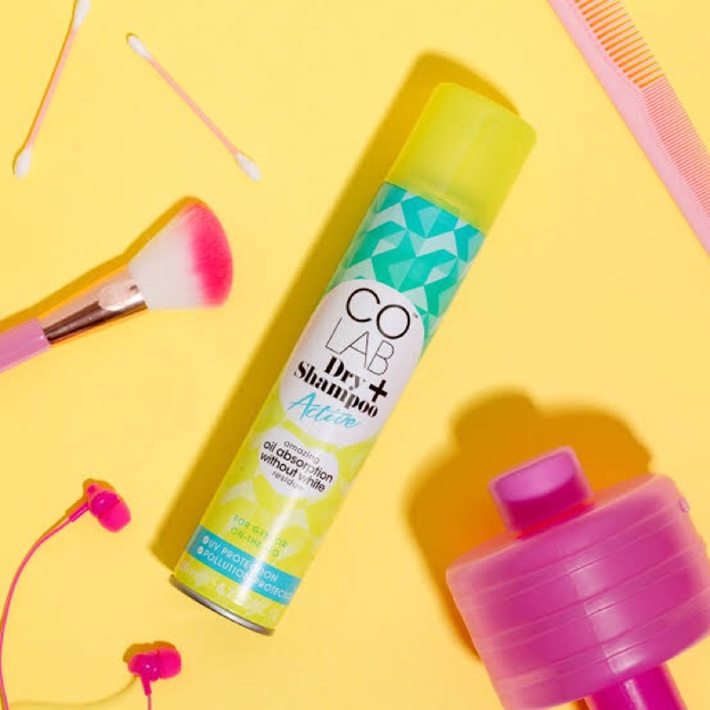 Jual COLAB DRY SHAMPOO - ACTIVE 200 ML [KHUSUS KOTA MAKASSAR] | Shopee ...