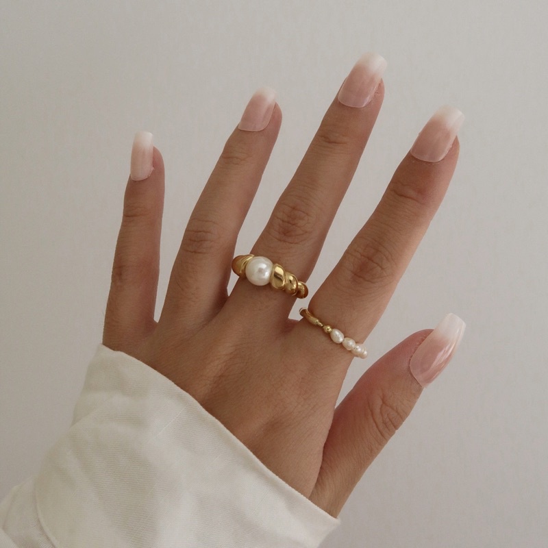 Jual ANJA ring - Stainless Steel | Shopee Indonesia