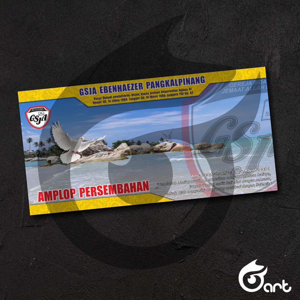 Jual AMPLOP PERSEMBAHAN GEREJA SIDANG JEMAAT ALLAH PANGKAL PINANG ...