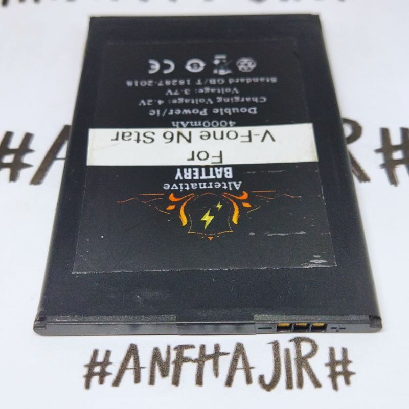 Jual BATRE BATREI PERSAMAAN FOR V FONE VFONEE N6 STAR BATRAI BATERAI ...