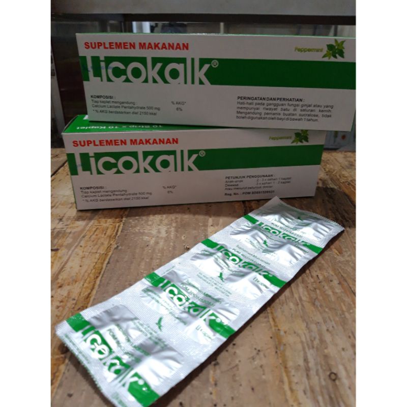 Jual LICOKALK(Suplemen Sendi) | Shopee Indonesia