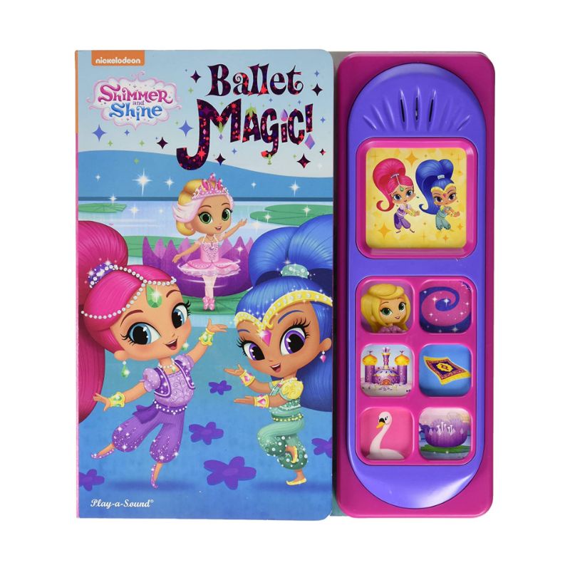 Jual Nickelodeon Shimmer and Shine - Ballet Magic Sound Book - PI Kids ...