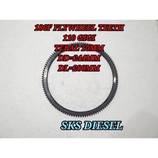 Jual 186F 186FA Flywheel Teeth Gigi Roda Gila Magnit Genset Diesel ...