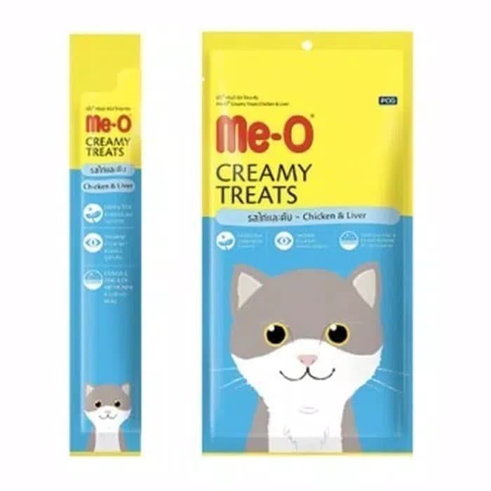 Jual MEO Creamy Treat snack kucing | Shopee Indonesia