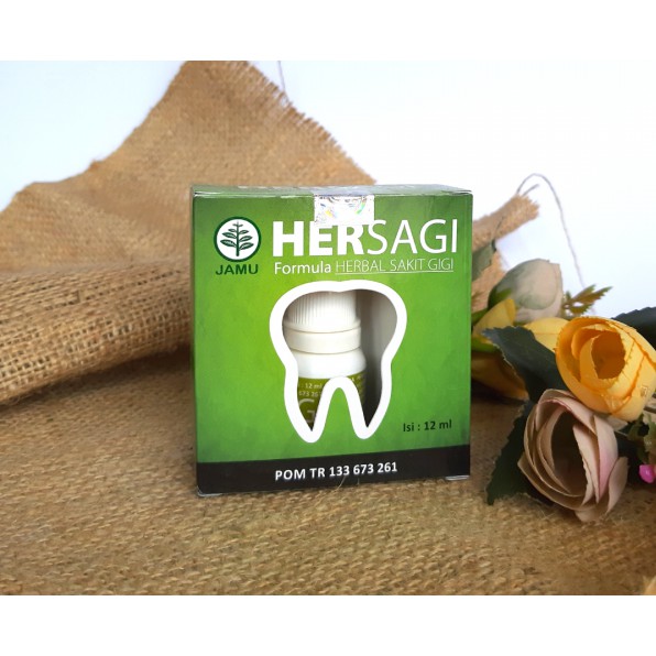 Jual Hersagi - POM TR - Mengobati Sakit Gigi - 12 Ml - Herbal Indo ...