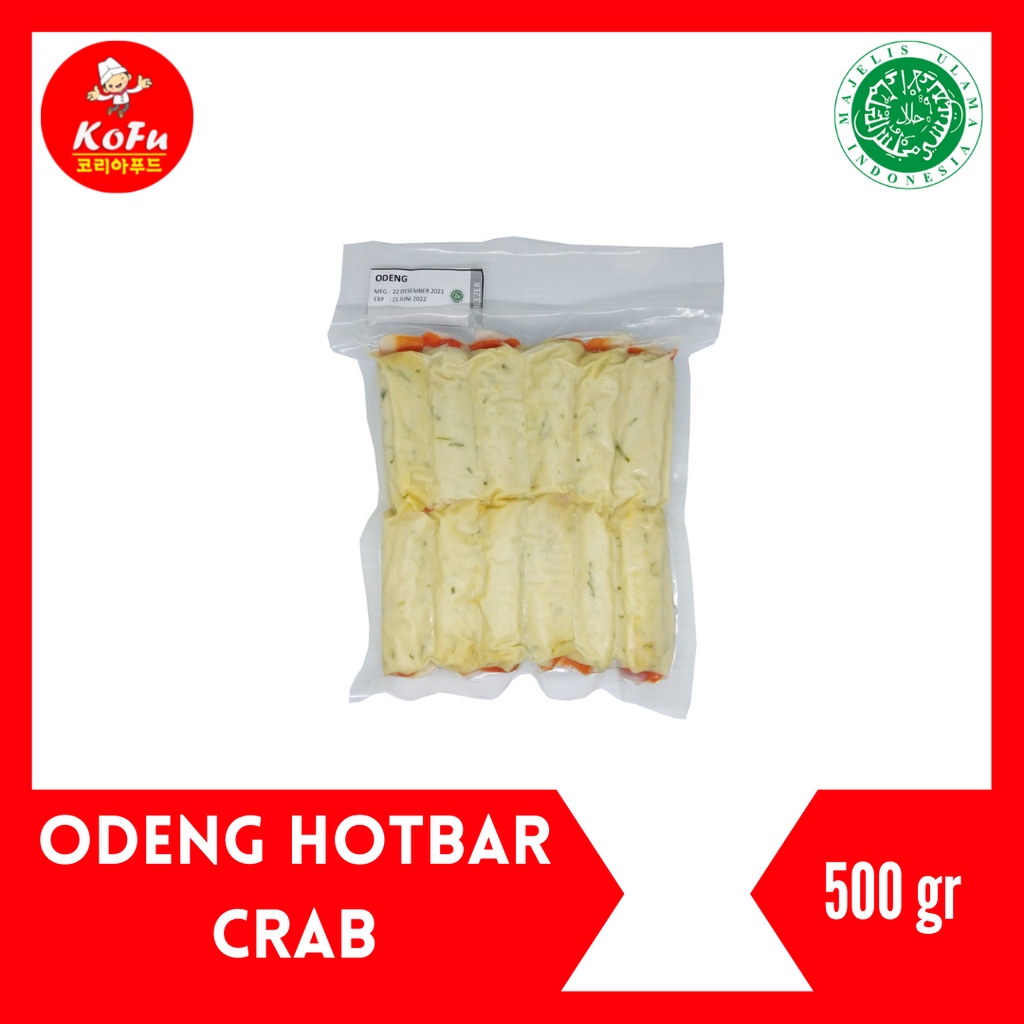 Jual Odeng Hotbar Crab Crabstick Crabstik Eomuk Oemuk | Shopee Indonesia