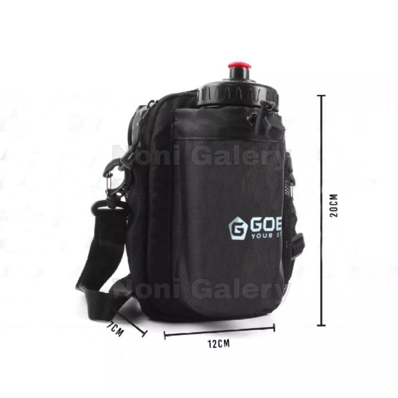 Jual tas selempang pria terbaru/tas Slingbag mini pria/tas multifungsi ...