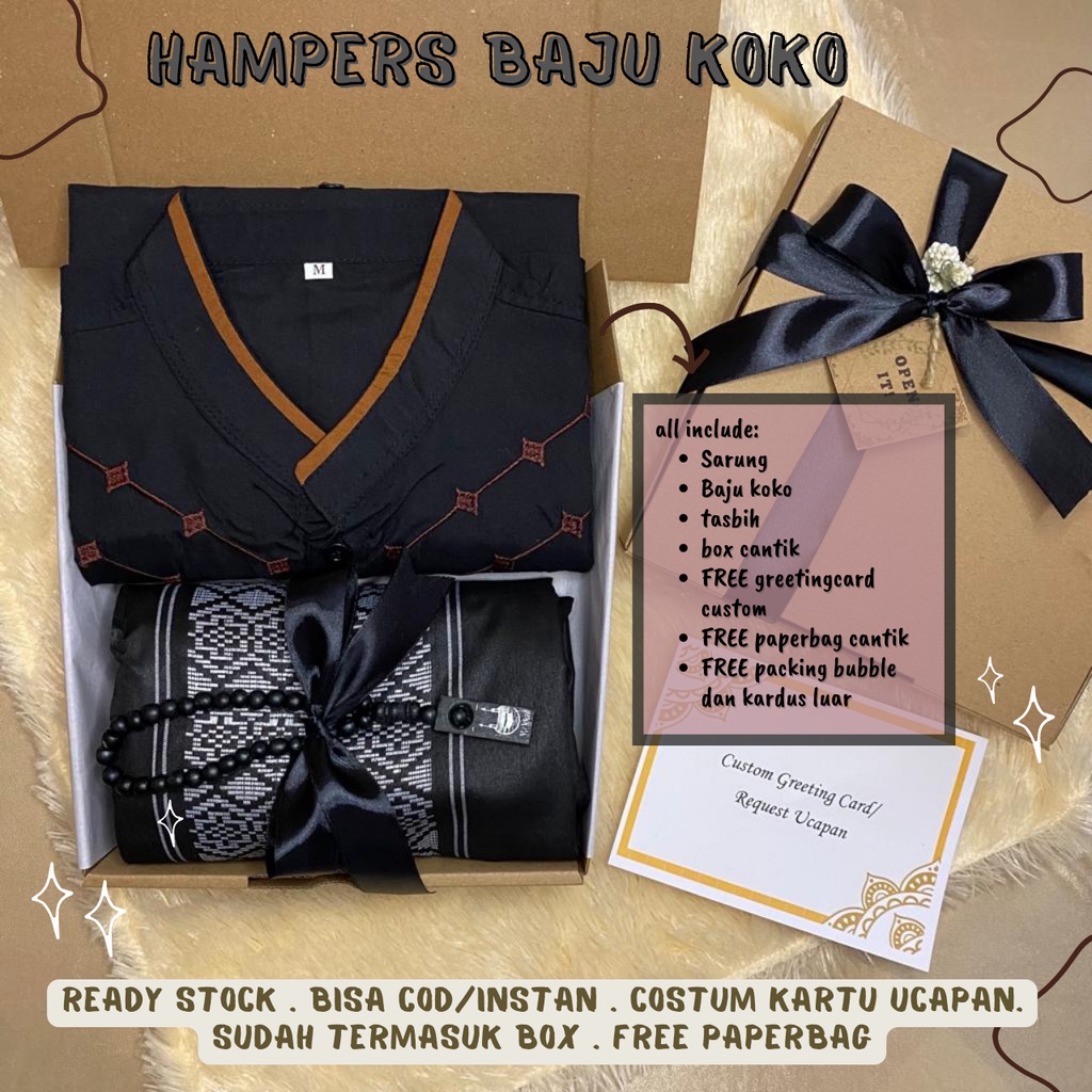 Jual [ HAMPERS KOKO ] BAJU KOKO MUSLIM KADO WISUDA KADO BIRTHDAY HADIAH ...