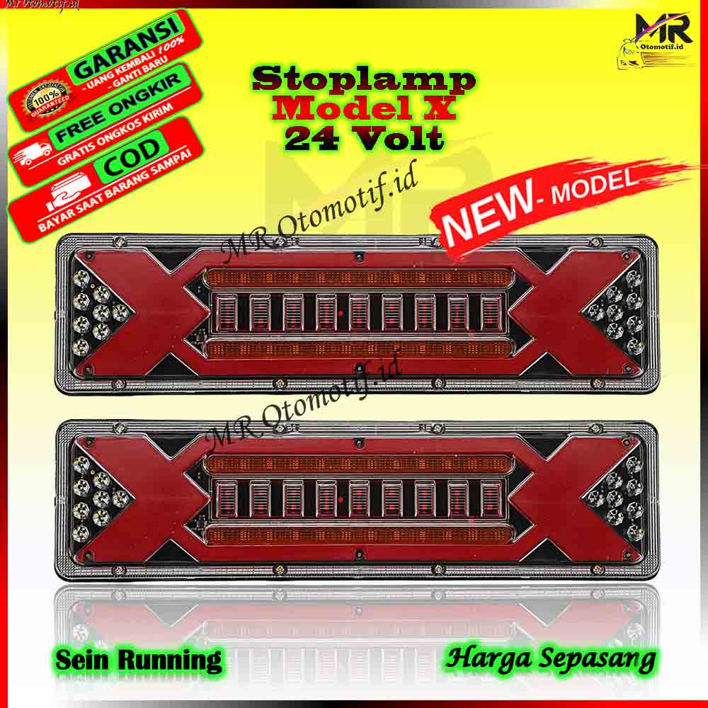 Jual Variasi Lampu Stop Lamp Stoplamp Rem Led Belakang Model 2445-3 ...