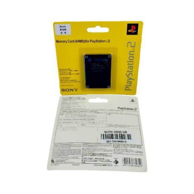 Jual Memory card ps2 64 MB/MC ps2 hitam 64MB/memory playstation 2 | Shopee Indonesia