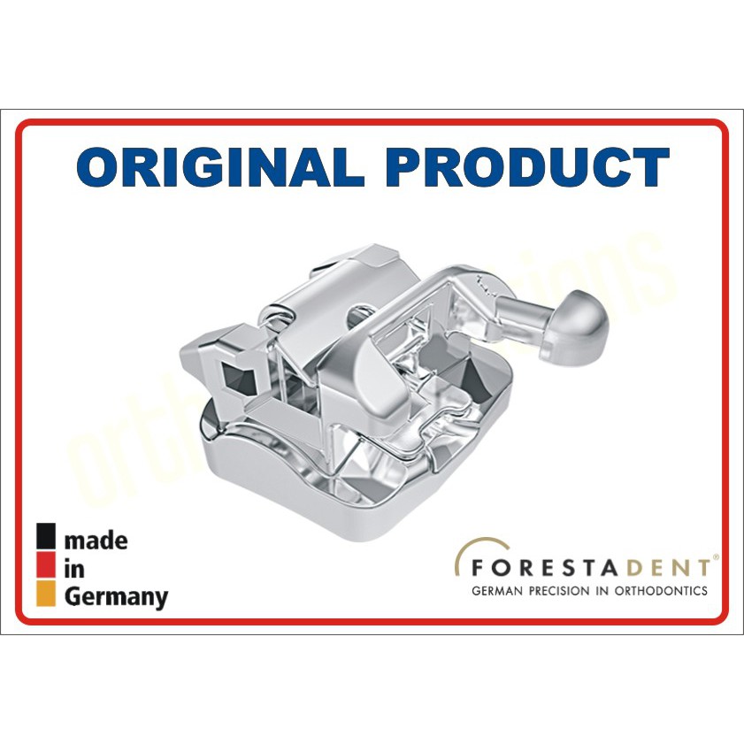 Jual FORESTADENT BIOQUICK SELF LIGATING BRACKET | Shopee Indonesia