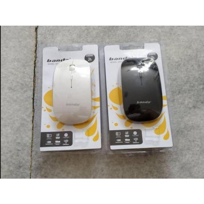 Jual Mouse optical wireless 2.4 ghz ultra slim gaming wireless model ...