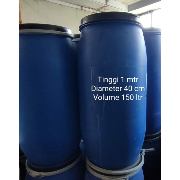 Jual Drum Packing biru 150 liter | Shopee Indonesia