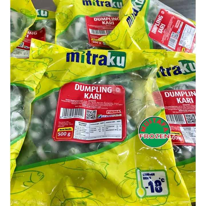 Jual Mitraku Dumpling Kari 500gr | Shopee Indonesia